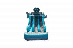 Friendly Robot Slide 15 ft (dry) - YOYO JUMP